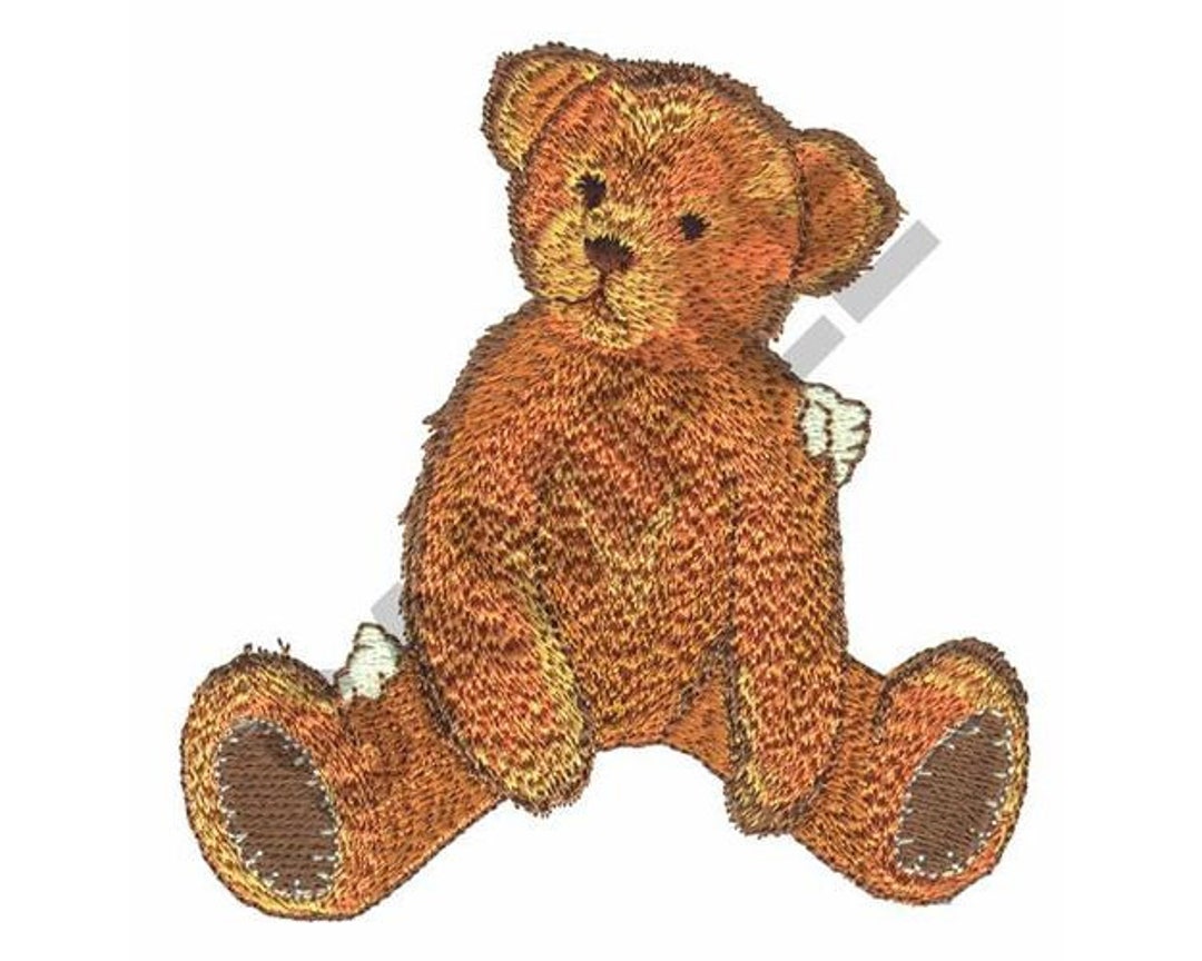 TEDDY BEAR - Machine Embroidery Design - Etsy
