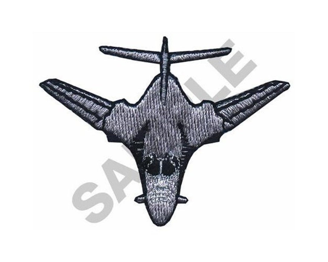 B-1B Bomber - Machine Embroidery Design - Etsy