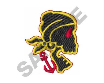 Pirate Machine Embroidery Design - Etsy