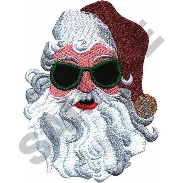 Santa Embroidery - Etsy