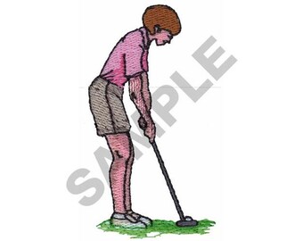 Golfing Forever Machine Embroidery Design - Etsy