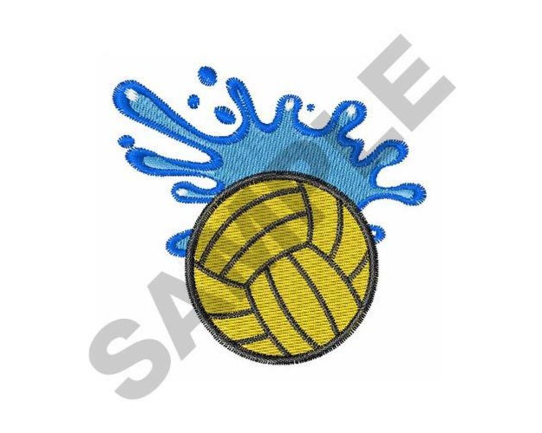 WATER POLO SPLASH - Machine Embroidery Design - Etsy