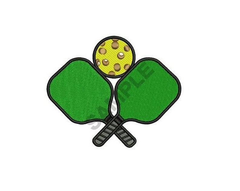 Pickle Ball Machine Embroidery Design - Etsy
