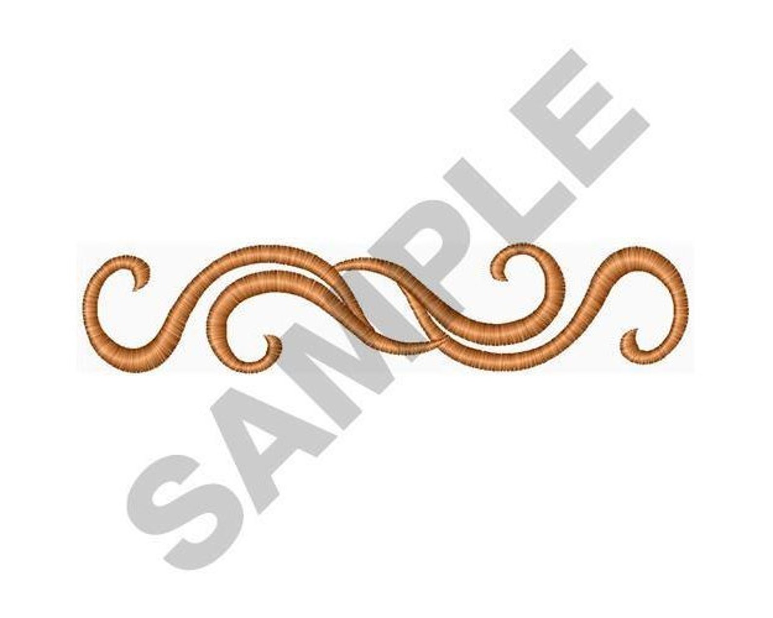 Scroll Accent - Machine Embroidery Design - Etsy
