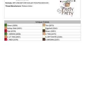 Merry Merry Machine Embroidery Design - Etsy