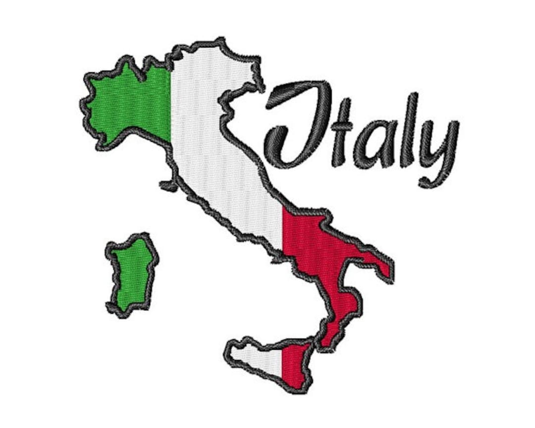 Italy - Machine Embroidery Design - Etsy