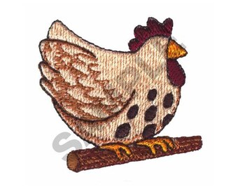 Chicken Machine Embroidery Design - Etsy