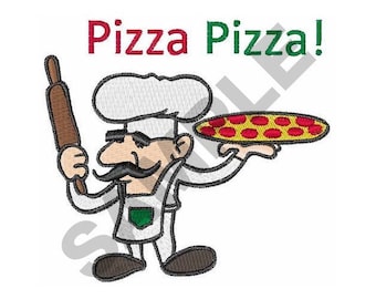Pizza Slice Machine Embroidery Design - Etsy