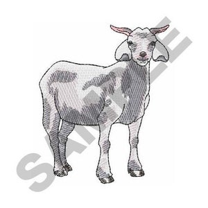 Goat - Machine Embroidery Design - Etsy