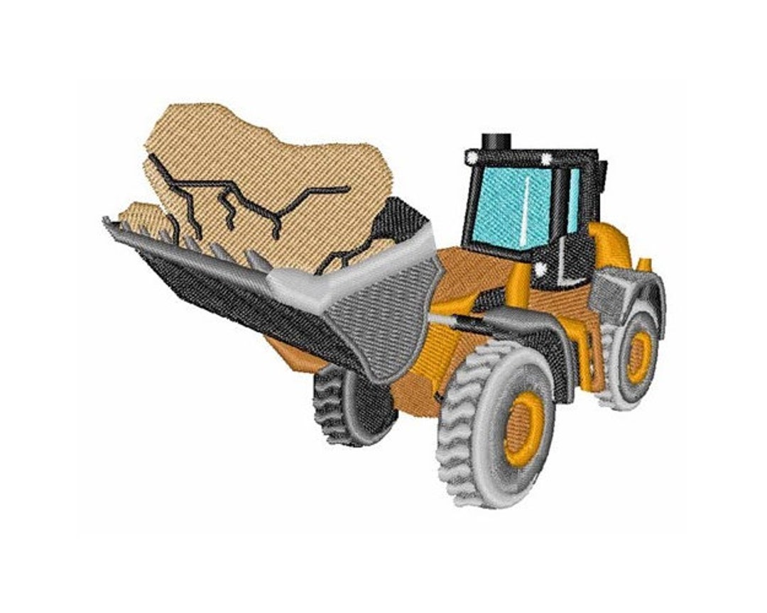 Rock Dozer - Machine Embroidery Design - Etsy