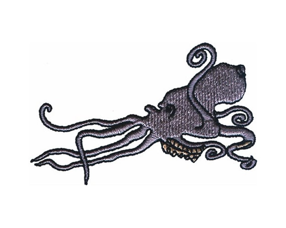 Octopus - Machine Embroidery Design - Etsy