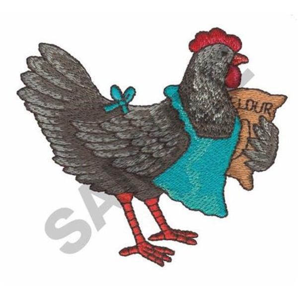 Chicken Embroidery - Etsy