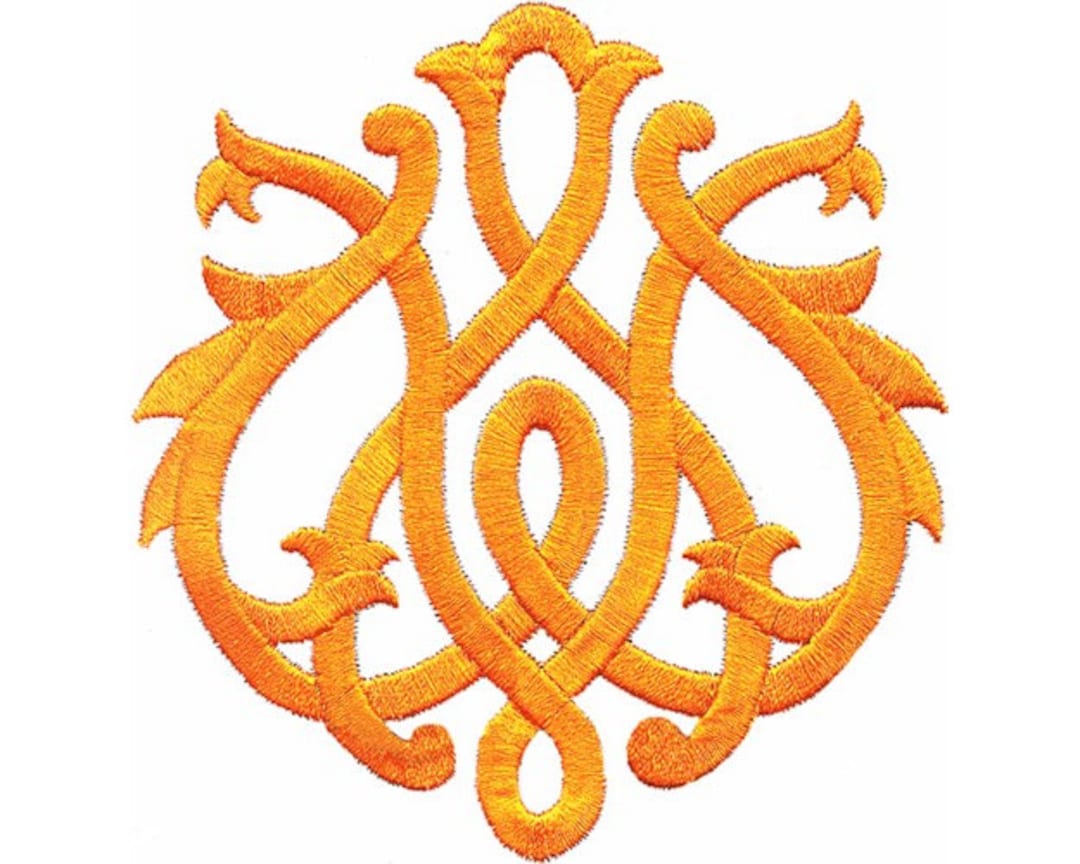 Scroll - Machine Embroidery Design - Etsy