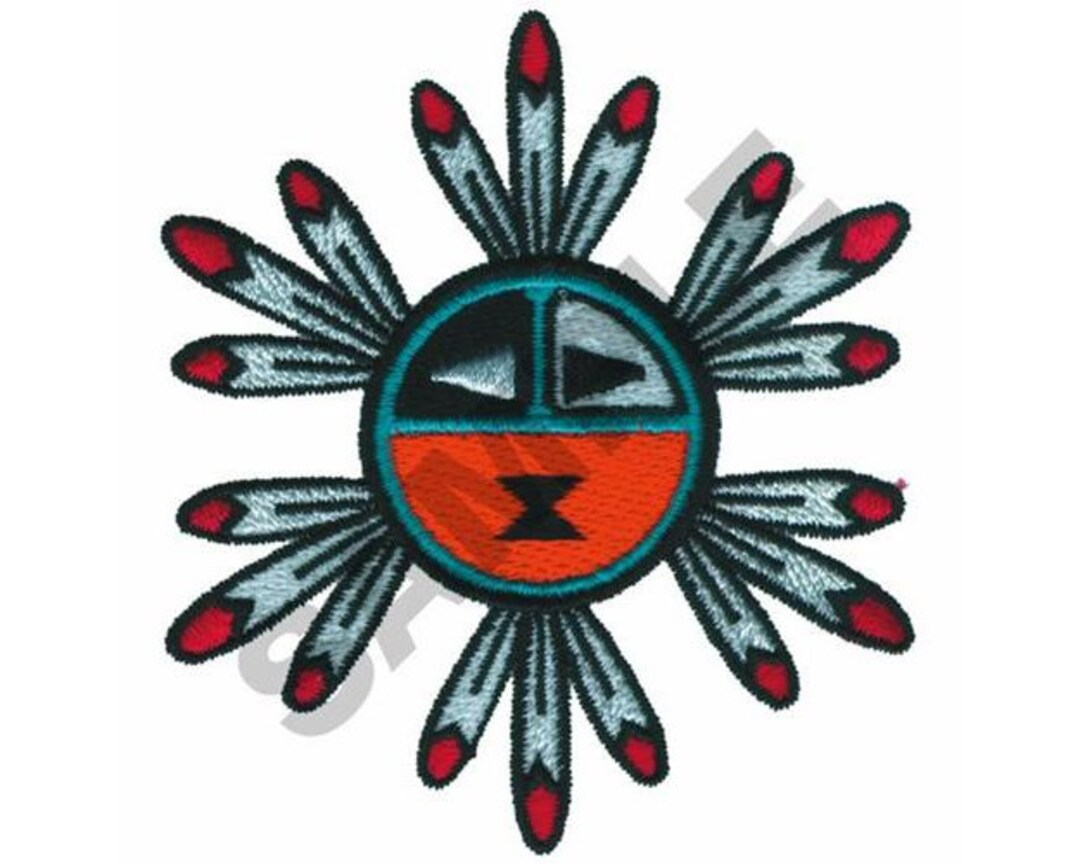 Hopi Indian Design - Machine Embroidery Design - Etsy