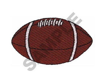 Football Outline Large Machine Embroidery Design - Etsy