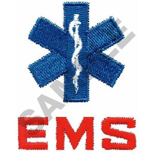 Ems Logo Machine Embroidery Design - Etsy
