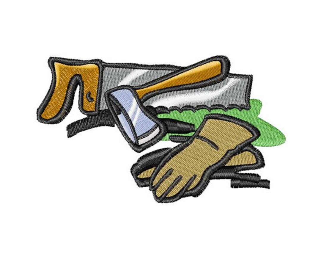 Workmans Tools Machine Embroidery Design - Etsy