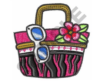 In the Hoop Hipster Purse Set Machine Embroidery Design Files Instant ...