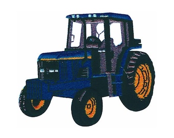 Agricultural Tractor Machine Embroidery Design - Etsy