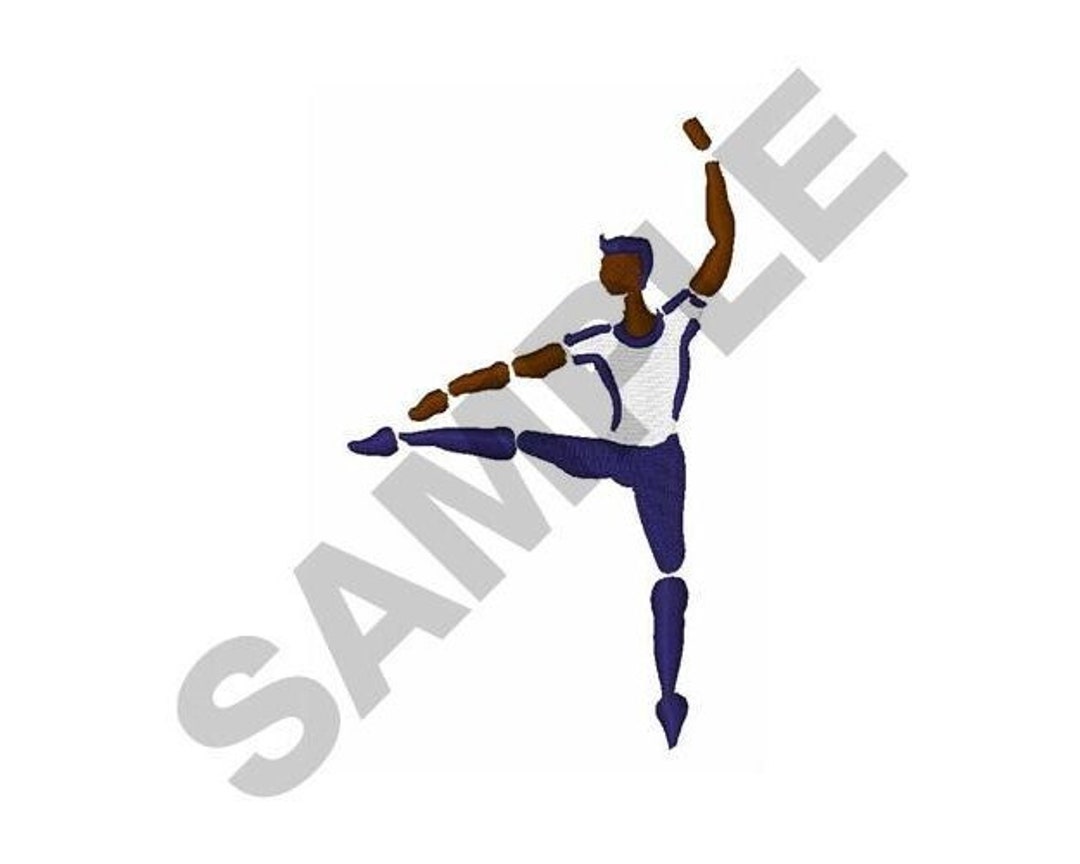 Ballet Dancer Machine Embroidery Design - Etsy