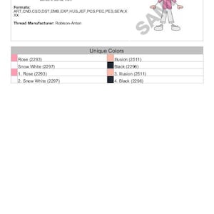 Stick Figure Machine Embroidery Design - Etsy