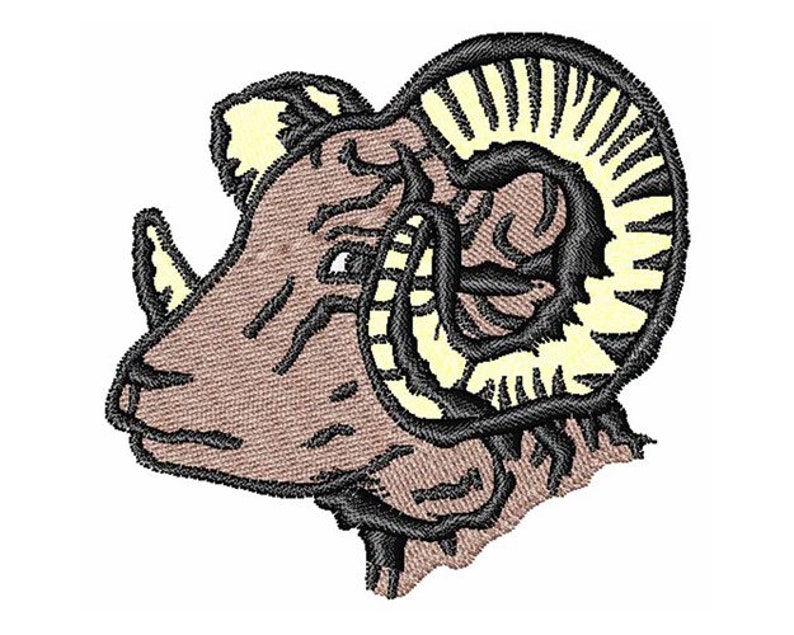 Ram Machine Embroidery Design - Etsy