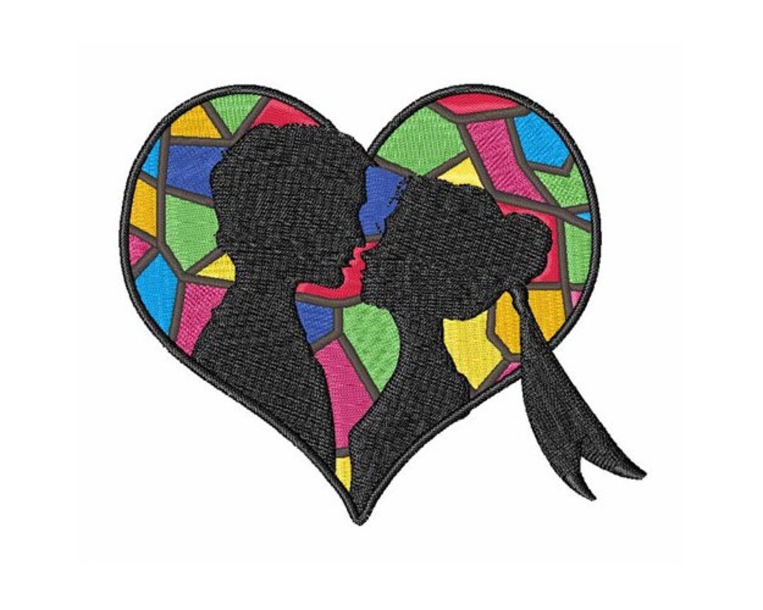 Wedding Couple Machine Embroidery Design - Etsy