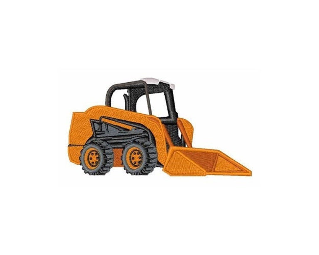 Bulldozer - Machine Embroidery Design - Etsy