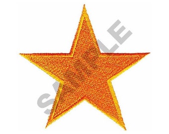 Star Machine Embroidery Design Instant Download - Etsy