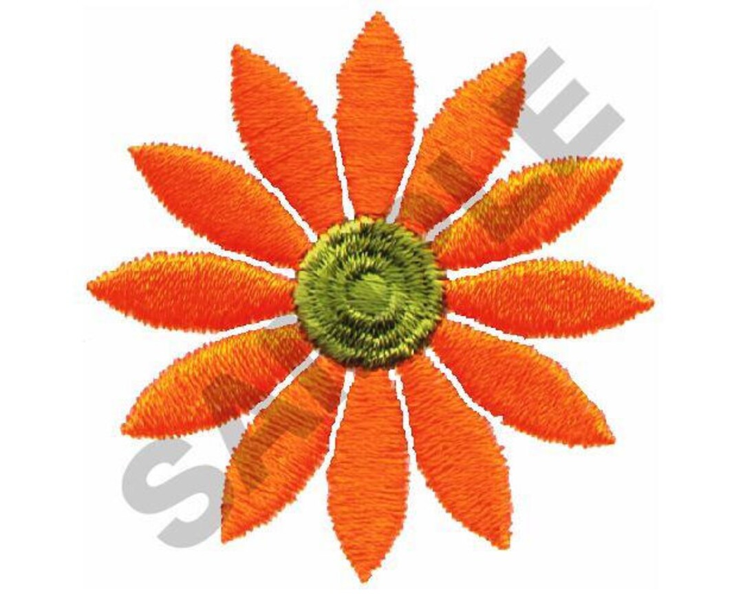 Flower Bloom Machine Embroidery Design - Etsy