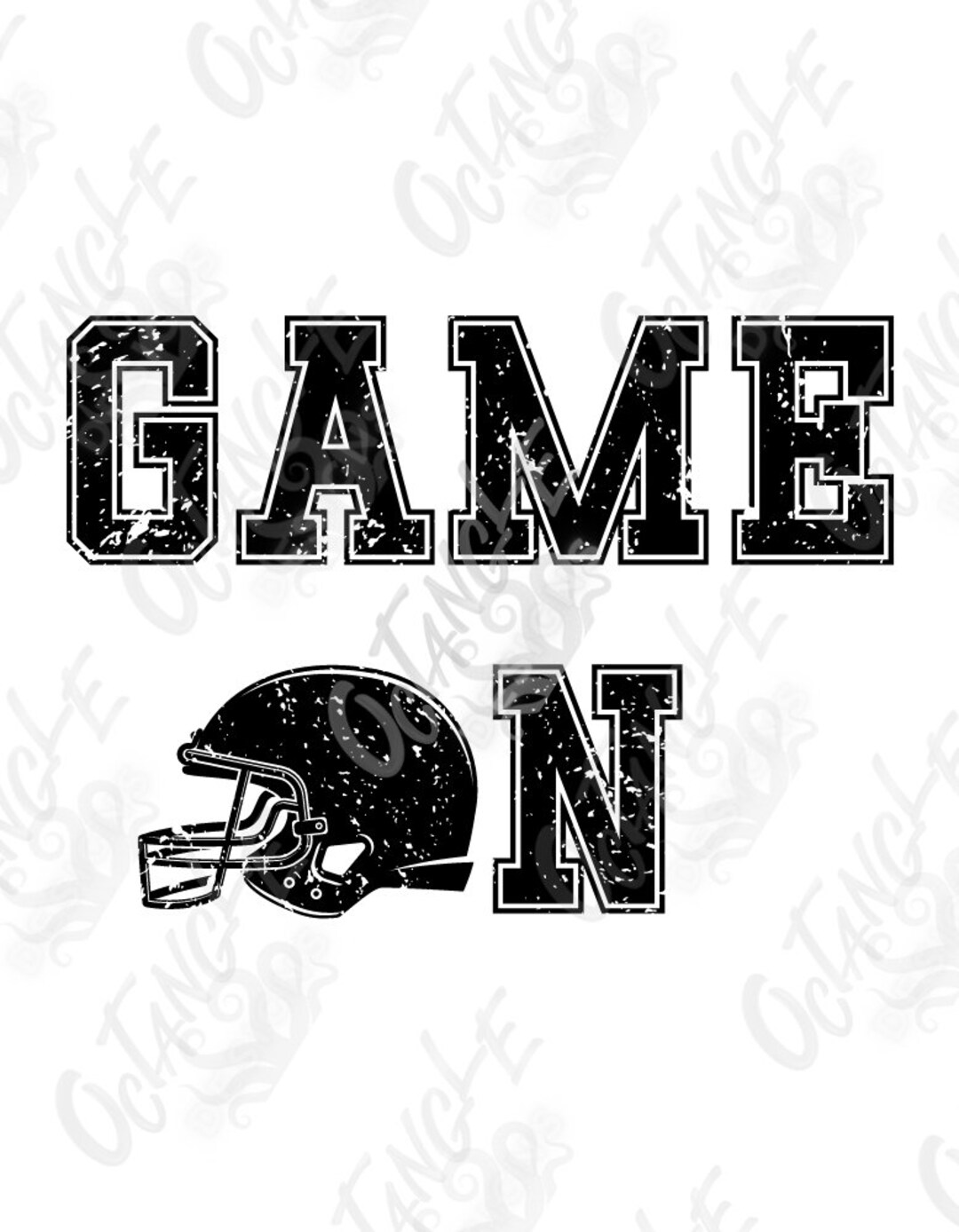 GAME ON - Football Season - Instant Download - Svg, Png - Etsy