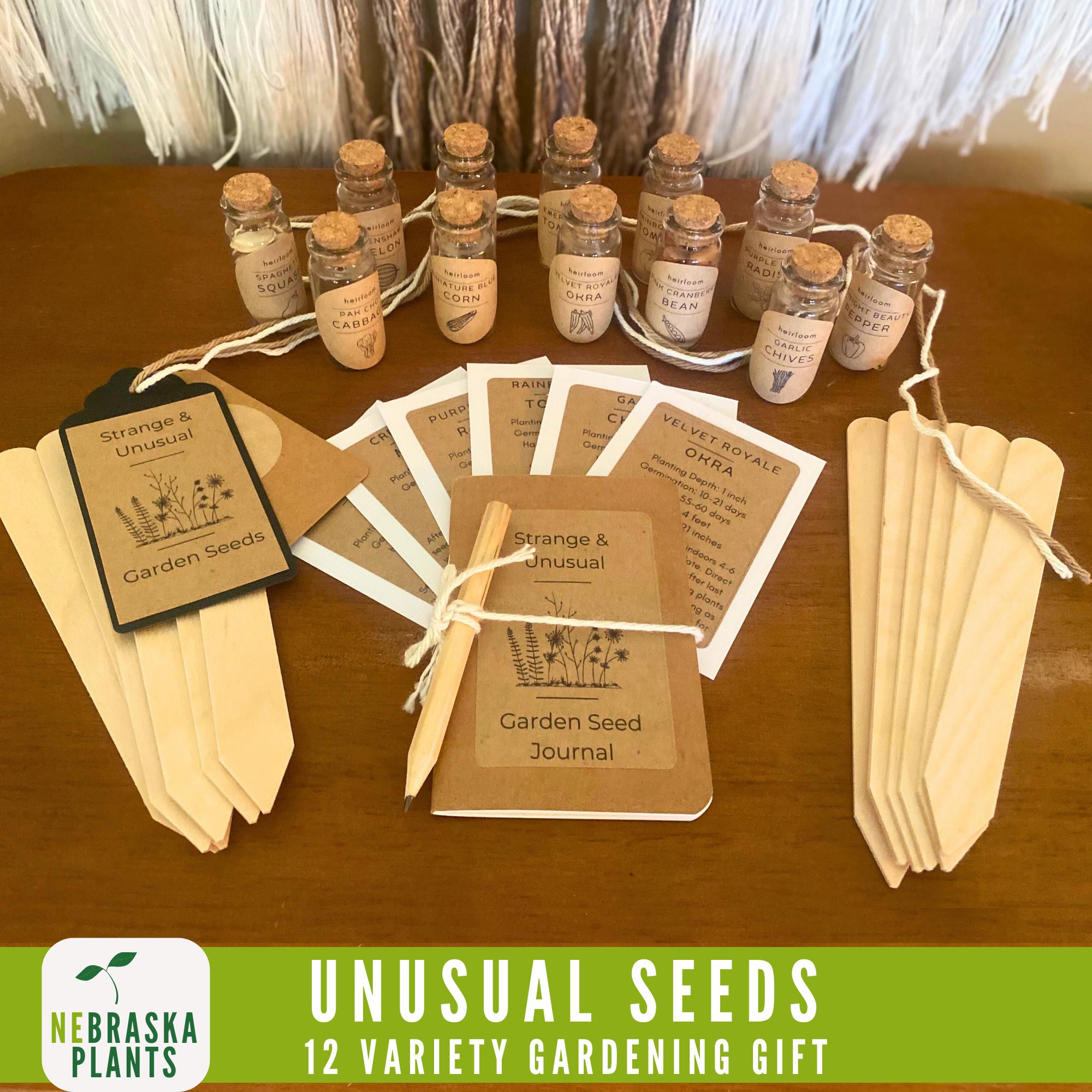 Unusual Seeds Gardening Gift Collection - Rare and Unusual Heirloom ...