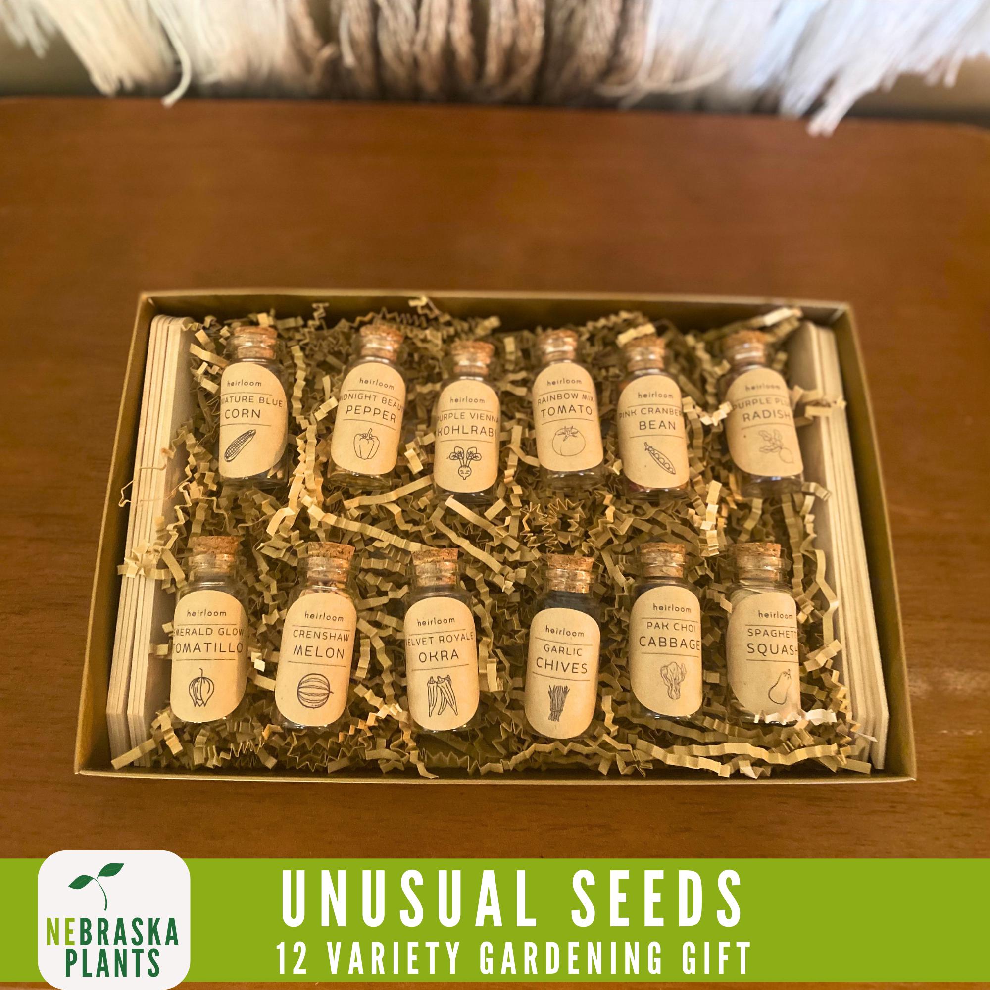 Unusual Seeds Gardening Gift Collection - Rare and Unusual Heirloom ...