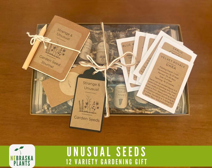 Unusual Seeds Gardening Gift Collection - Rare and Unusual Heirloom ...