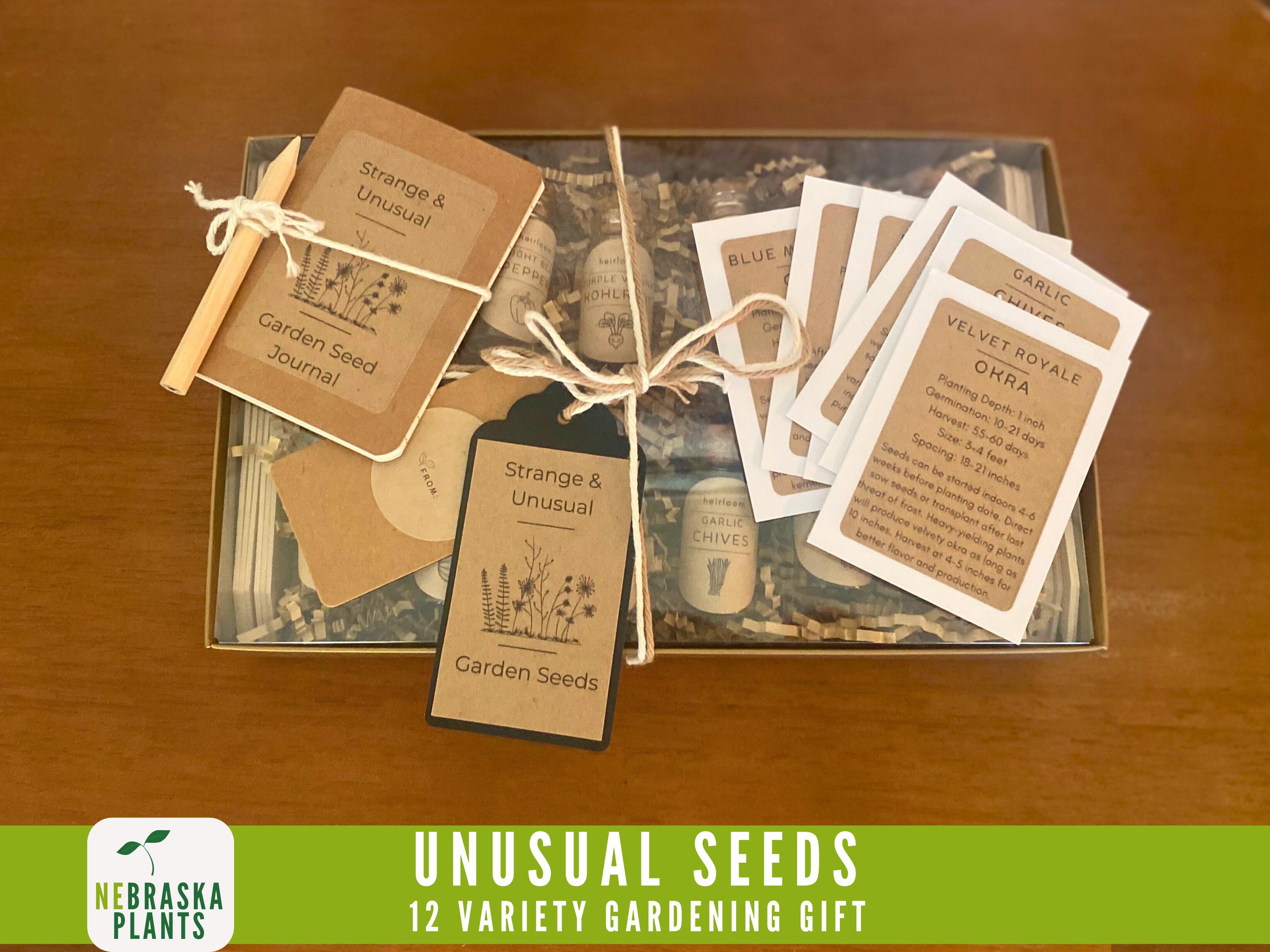 Unusual Seeds Gardening Gift Collection - Rare and Unusual Heirloom ...