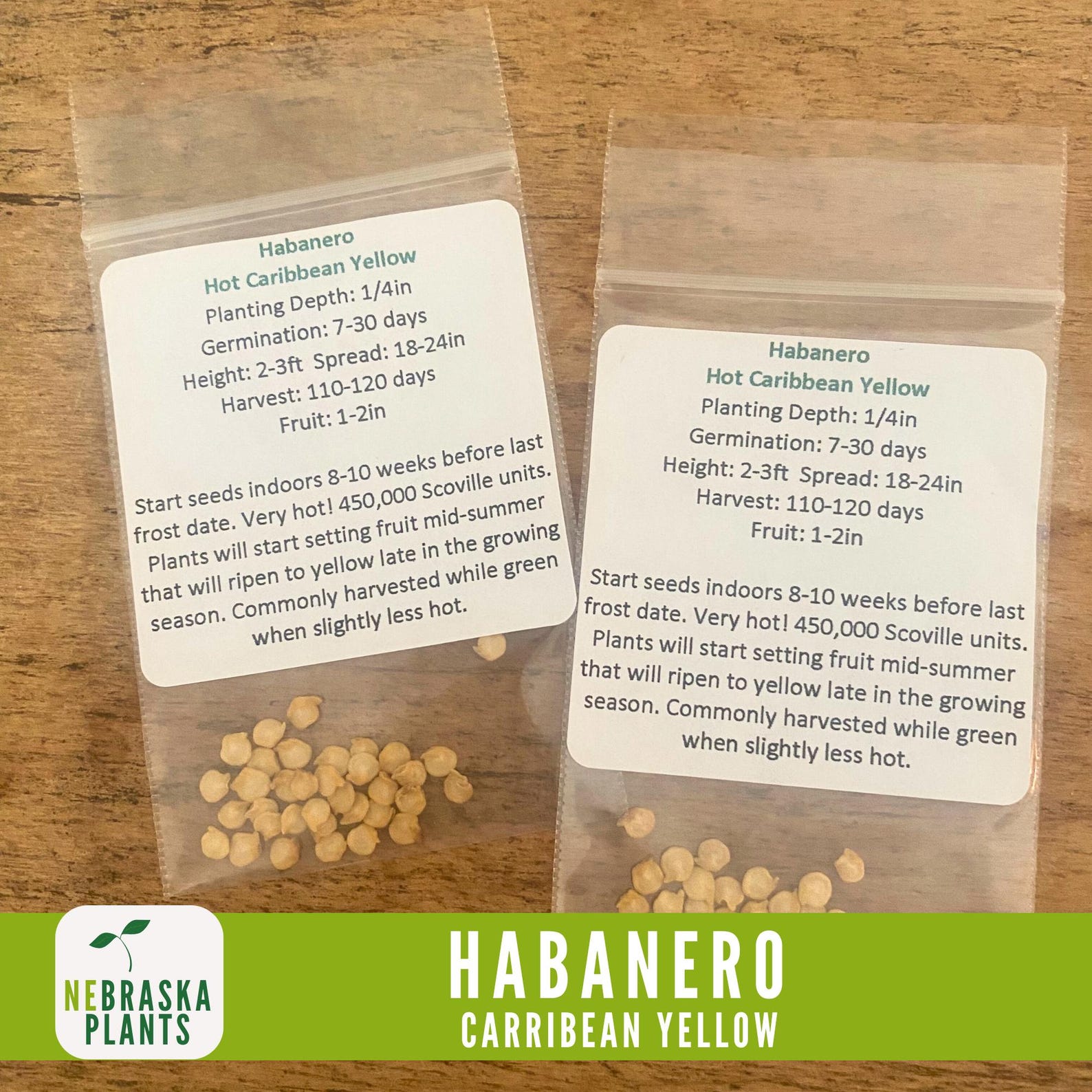 Caribbean Yellow Habanero Seeds - Heat up Your Garden With Exotic ...