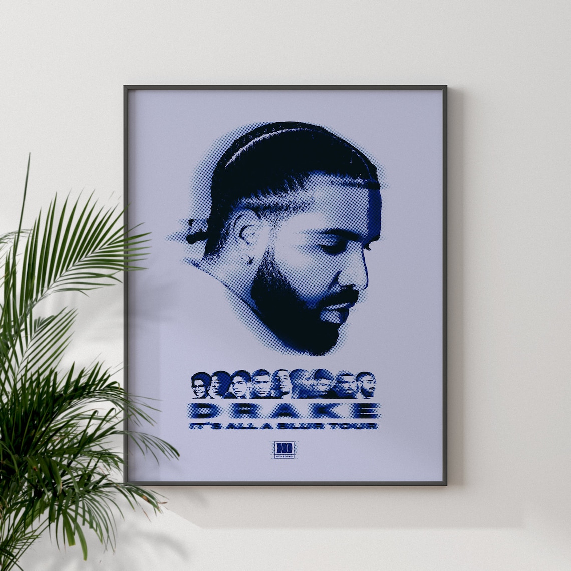 Drake Inspired Wall Art, It's All a Blur Tour Poster, Drake Wall Art ...
