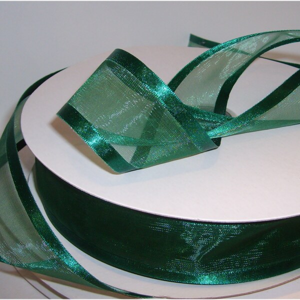 Sheer Green Ribbon - Etsy