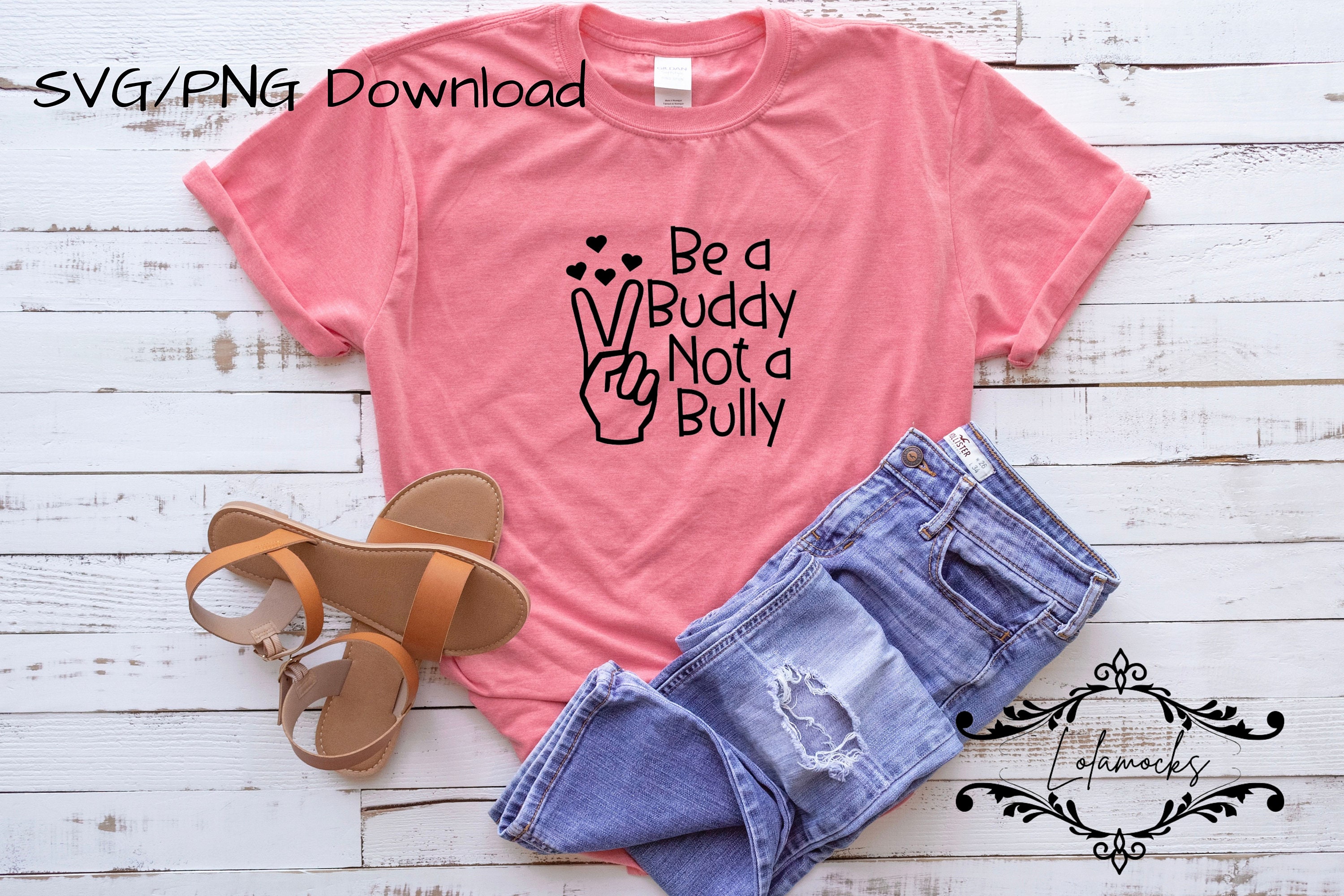 6 Pink Shirt Day SVG/PNG Downloadable File. Vector Cut File for Cricut ...