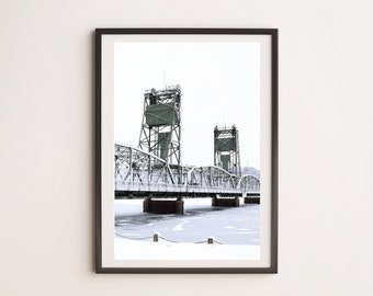 Stillwater Lift Bridge, Minnesota, Photography, Midwest, Travel, Fine ...