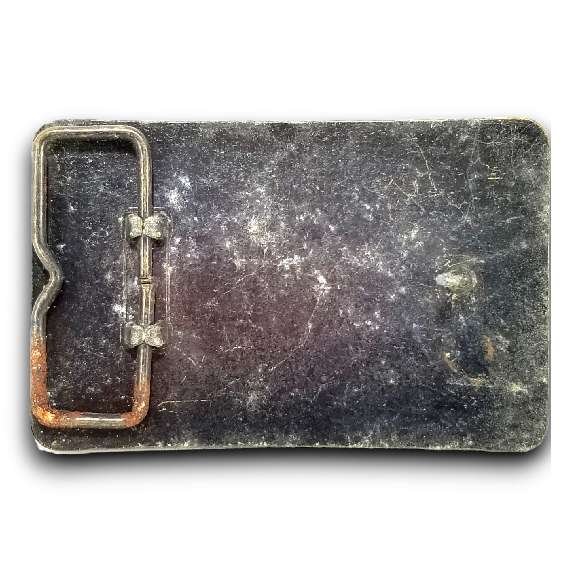 Vintage Belt Buckle Frontier Gold Rush Club Longhorn Western Pioneer ...