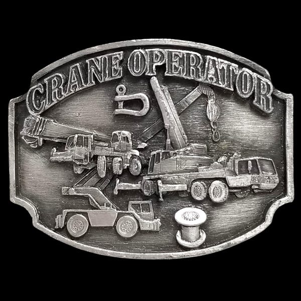 Heavy Equipment Belt Buckle - Etsy