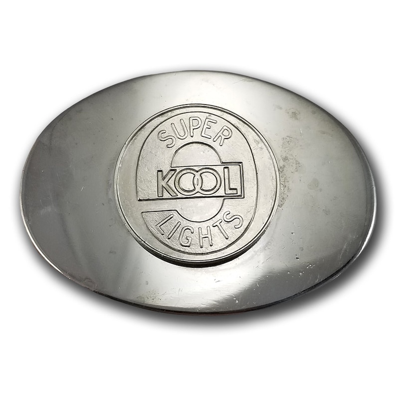 Vintage Belt Buckle KOOL Super Cool Lights Menthol Cigarette Advertising - Etsy Australia