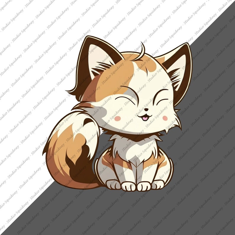 Cute Cat Pngtuber Premade Pngtuber Twitch Veadotube - Etsy