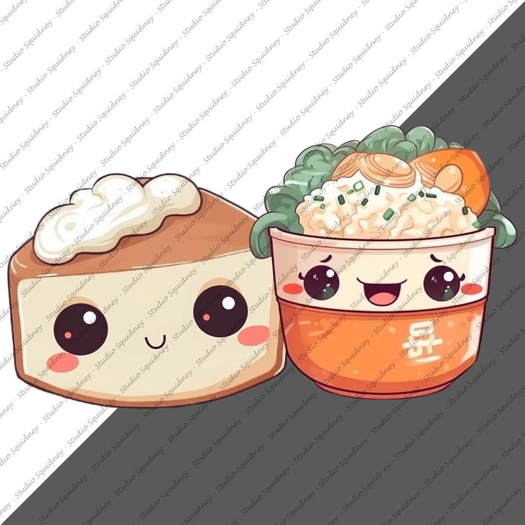 Fun Food Avatars Combo Pack Ramen Noodles and Desert Pie - Etsy