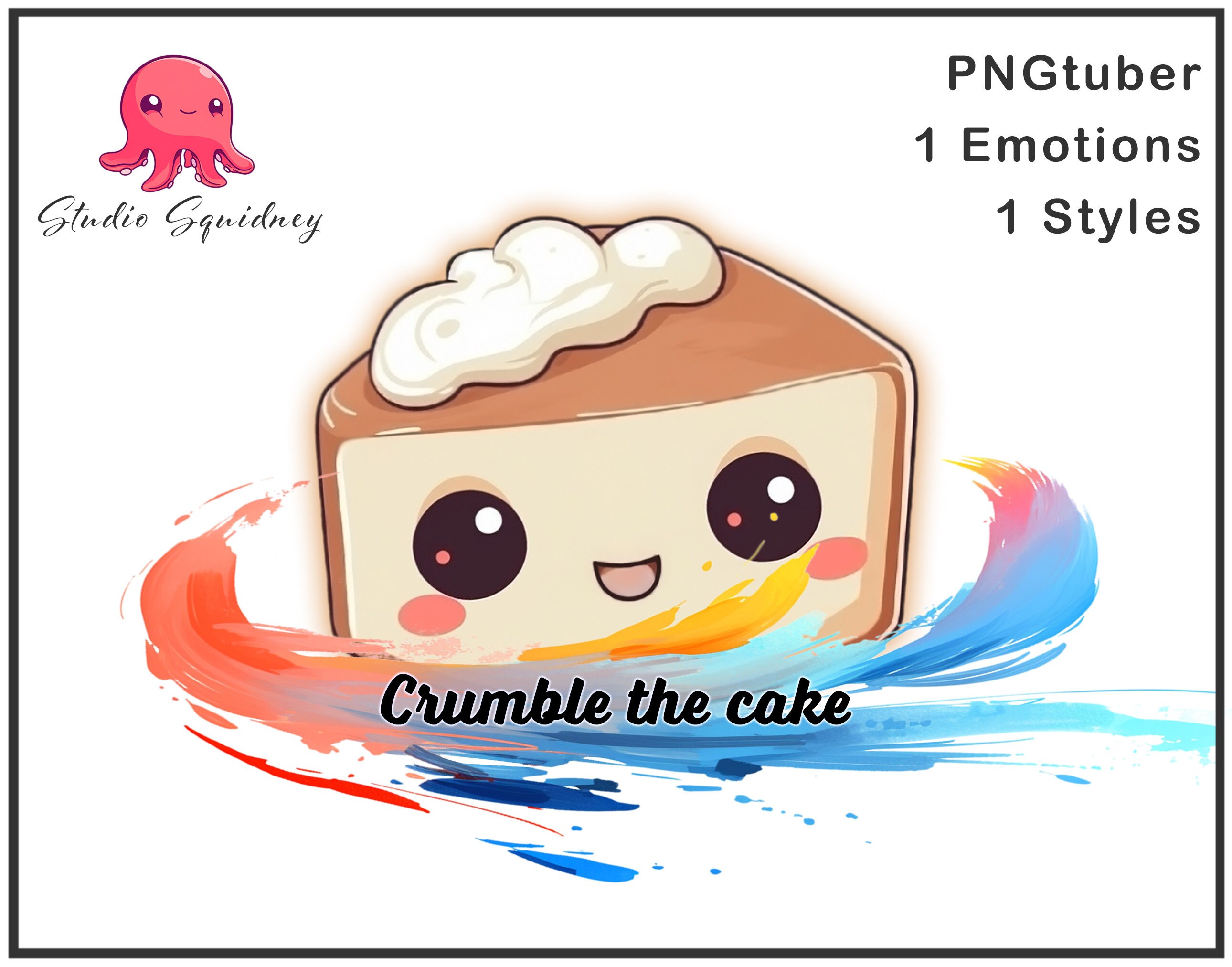 Desert Pie Avatar Premade Pngtuber Twitch Veadotube - Etsy