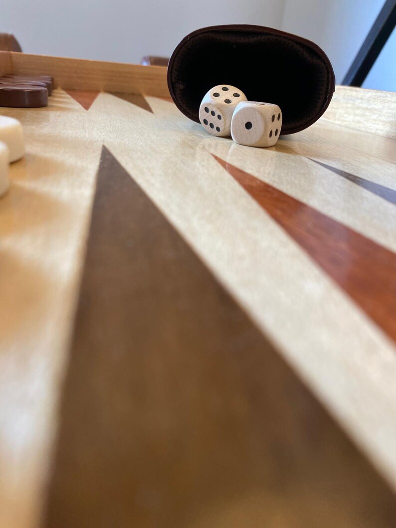 A Perfect Preserved Dutch 1960s Backgammon Board by Historical Purveyor ...