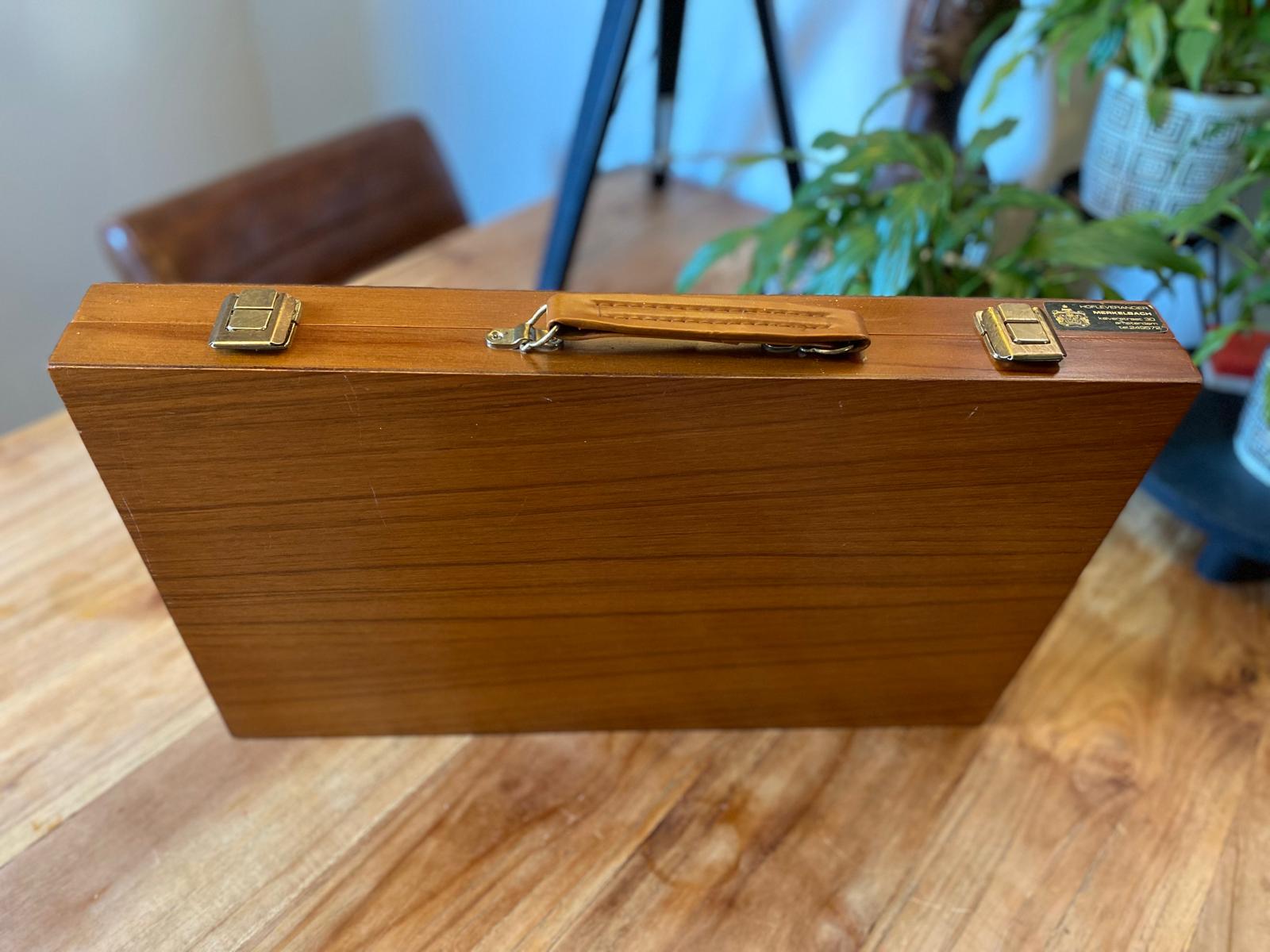 A Perfect Preserved Dutch 1960s Backgammon Board by Historical Purveyor ...