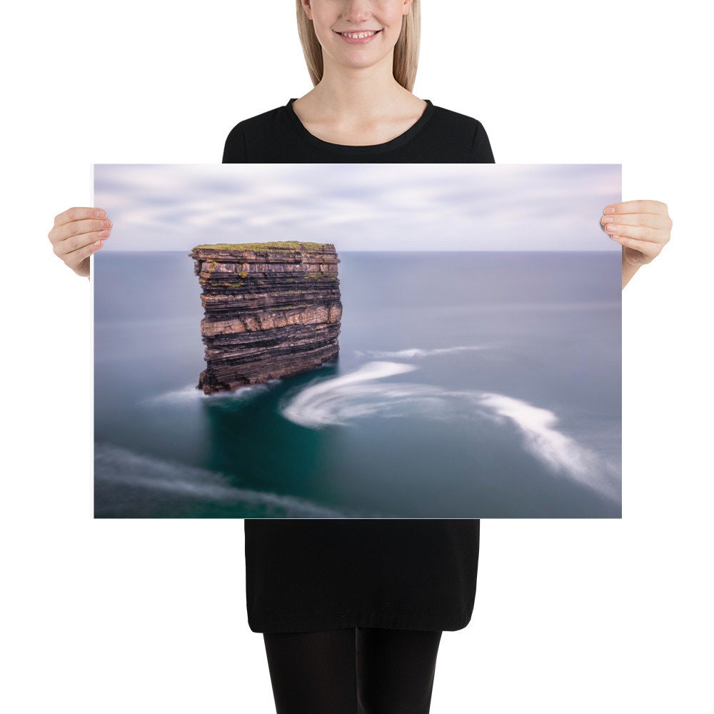 Landscape Photography Downpatrick Head Ireland Wall Art Print Poster ...