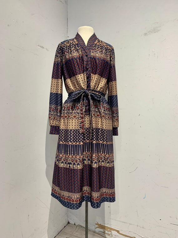 1970s faux vintage patchwork - Gem